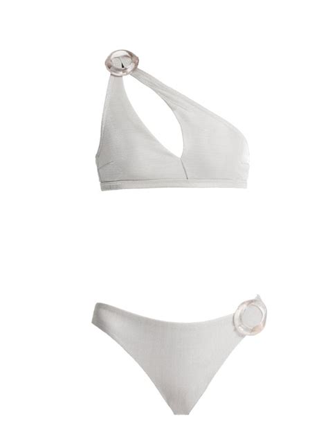 Calix Silver Bikini Set Moeva
