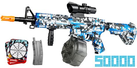 Buy Herisona Large Splatter Ball Blaster With Drum Electric Gel