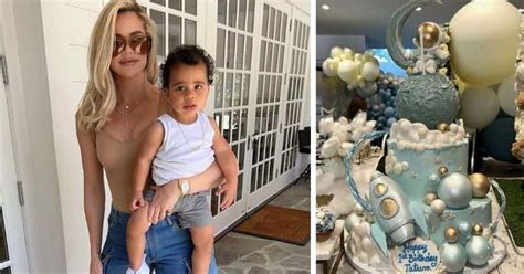 Khloé Kardashian Shares Rare Photos With Son Tatum On His First