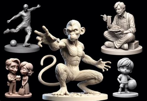 Make 3d Character Modeling 3d Printing Miniature 3d Sculpting Zbrush