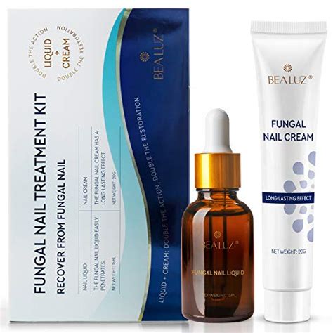 Bealuz Fungal Nail Treatment Liquid And Cream Kit Repair Fungal