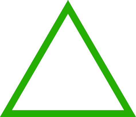 Green Hollow Triangle