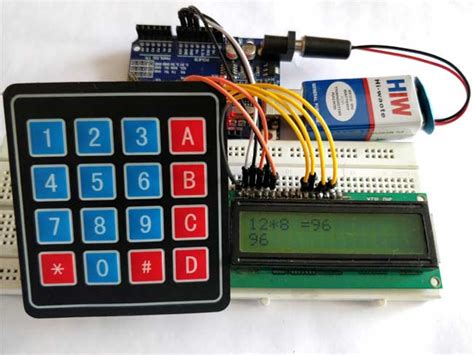 Numeric Keypad Arduino