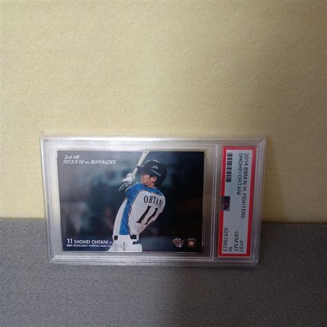 Yahooオークション 大谷翔平 2014 Bbm Psa10 Shohei Gem