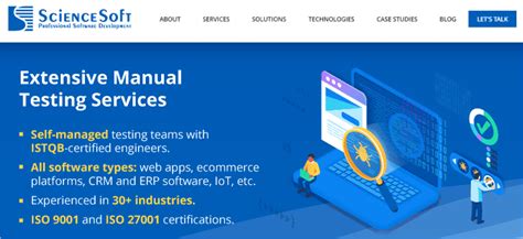 top 10 manual testing service companies in 2025
