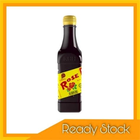 Gasing Sirap Ros 350ml Syrup Rose Shopee Malaysia