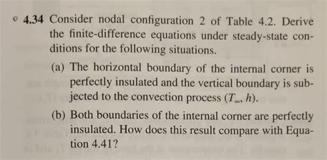 solved 4 34 consider nodal configuration 2 of table 4 2