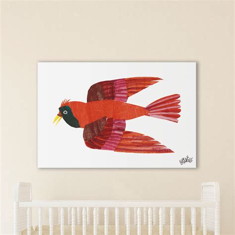 Marmont Hill Red Bird By Eric Carle Painting On Canvas Uk