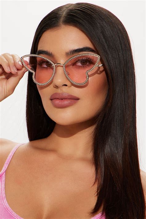 Beauty Overlook Sunglasses Pink Fashion Nova Sunglasses Fashion Nova
