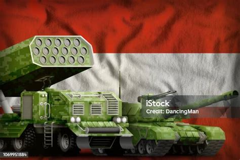 국기 배경에 오스트리아 무거운 군 장갑차 개념 3 차원 일러스트 레이 션 교통수단에 대한 스톡 사진 및 기타 이미지 교통수단 군사 기 Istock