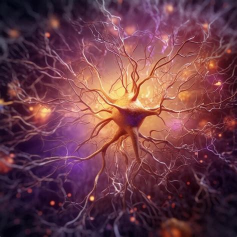 Premium Ai Image Brain Intricate Neural Web Complex Nervous System