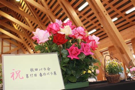 第97回秋田バラ会春のバラ展 秋田バラ会ホームページ