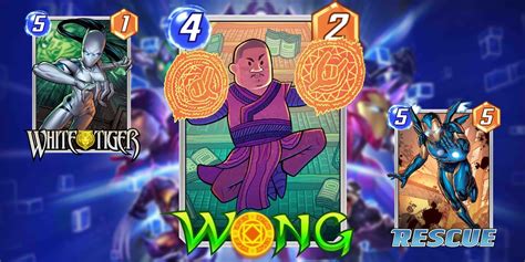 Marvel Snap The Best Cards To Combo With Wong