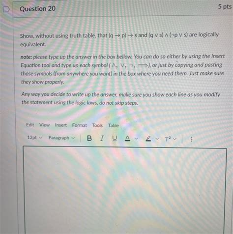 Solved Lets Consider The Following Two Statements