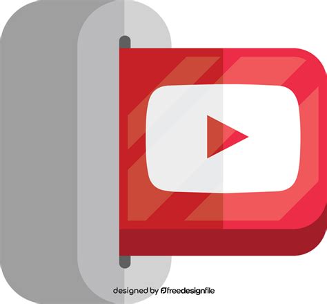 Youtube Social Media Icon Clipart Free Download