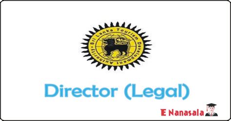 Sri Lanka Tourism Development Authority Director Legal Vacancies