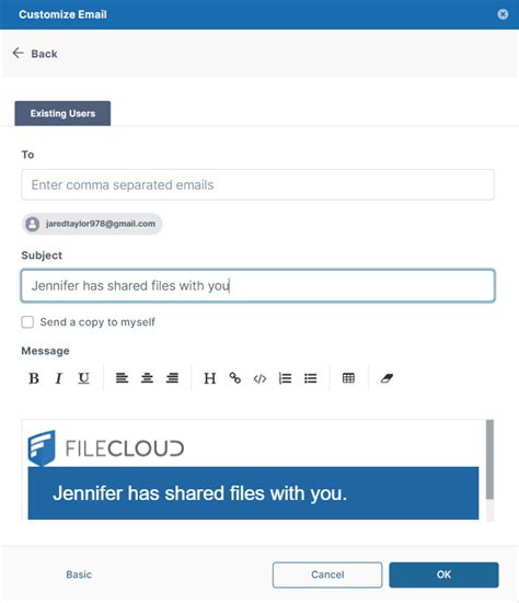 Sharing Files Privately FileCloud Docs Online
