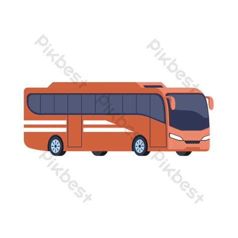 Big Tour Bus Public Passenger Transport Png Images Psd Free Download
