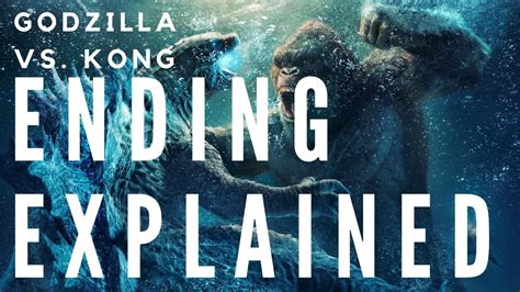 Godzilla Vs Kong Ending Explained Who Won The MonsterVerse Fight