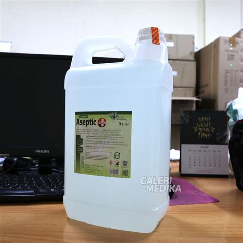 Onemed Aseptic Plus Liter Hand Sanitizer Cair Galeri Medika