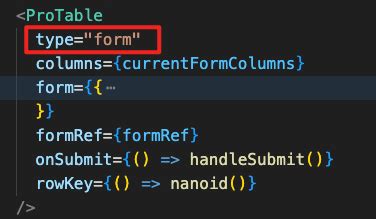 Protable Form Rowkey Bug Issue Ant Design Pro Components Github