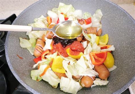 반찬 소세지 야채볶음 만들기 간단한 쏘야볶음