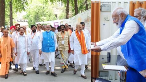 Prime Minister Narendra Modi Files Nomination From Varanasi Lok Sabha Seat