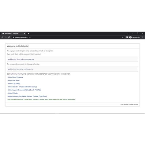 Jual Modul Dan Sistem Informasi Aplikasi Berbasis Web Full Source Code Framework Codeigniter