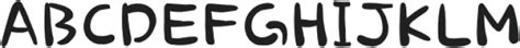 HUSangsang SemiBold Otf 600 Font Handwritten Casual What Font Is