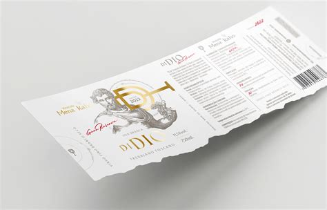 Didio Wine Label Design Behance