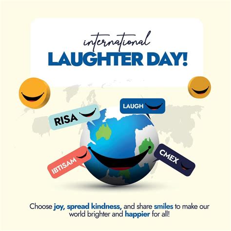 International Moment Of Laughter Day14th April World Laughter Day