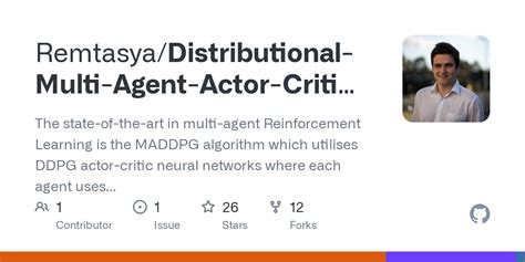 GitHub Remtasya Distributional Multi Agent Actor Critic Reinforcement
