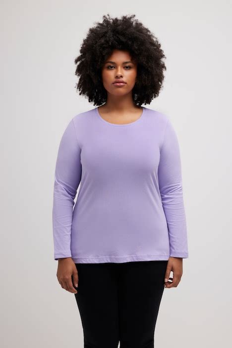 Shirt Slim Rundhalsausschnitt Langarm T Shirts Shirts