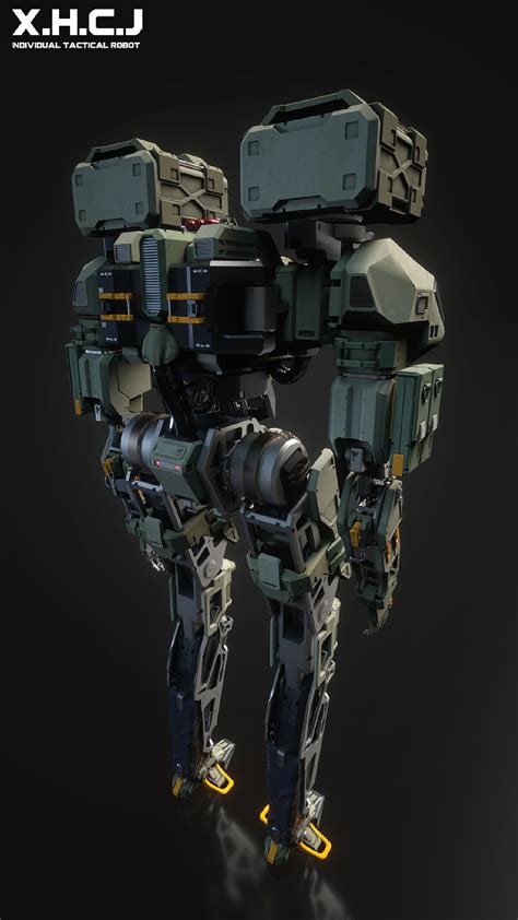 机械士兵薯片pro 站酷zcool