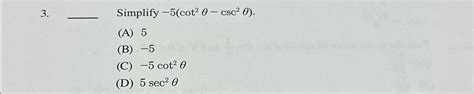 Solved Simplify