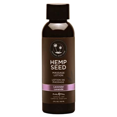 Hemp Seed Massage Lotion Earthly Body Down Under Thunder Sex Toys