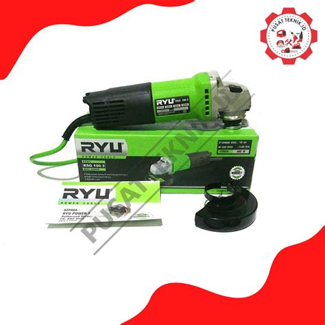 Jual RYU RSG 100 3 Mesin Gerinda Tangan RYU RSG 100 3 4inch Shopee
