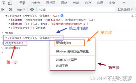 在控制台console log打印出来的对象复制出来 怎么复制控制台打印的数组对象 csdn博客
