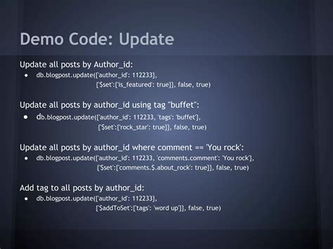 mongodb nosql and all of its awesomeness ppt