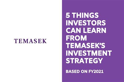 Temasek Achieved 245 Total Shareholder Return During Fy2021 5 Things