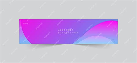 Premium Vector Linkedin Banner Abstract Background Linkedin Banner