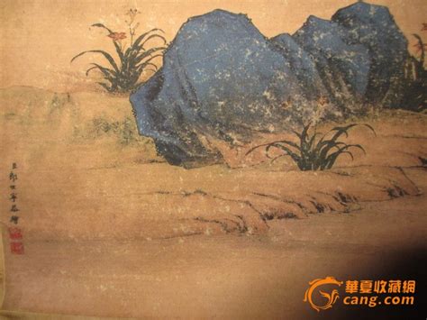 古代人物风景画 海边风景人物画 自然风景人物画 大山谷图库