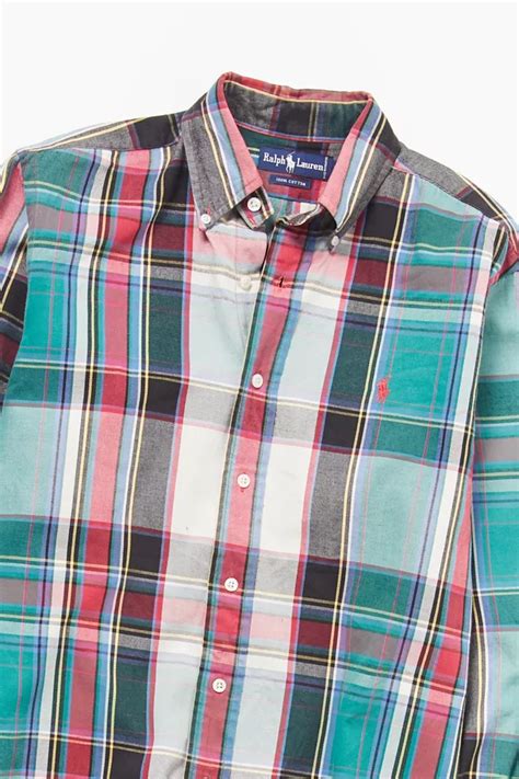 Vintage Ralph Lauren ‘90s Plaid Flannel Shirt Urban Outfitters Canada