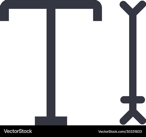 Text Cursor Pointer Navigator Icon Stock Vector Image