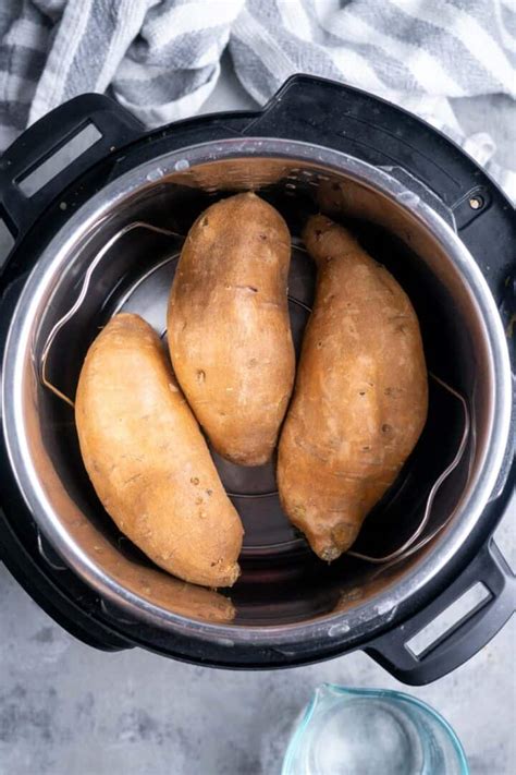 Instant Pot Sweet Potatoes Pressure Cooker Steamed The Kitchen Girl