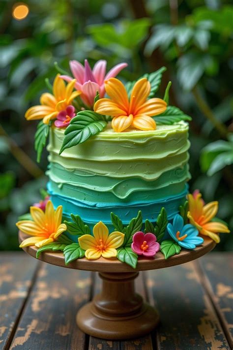 Hawaiian Wedding Cake Ideas 37 Stunning Designs And Flavours