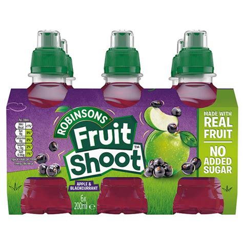 Fruit Shoot Apple & Blackcurrant Kids Juice Drink (Pack of 6)