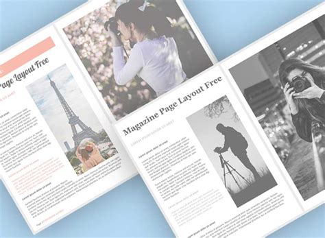 Magazine Design Layout Templates