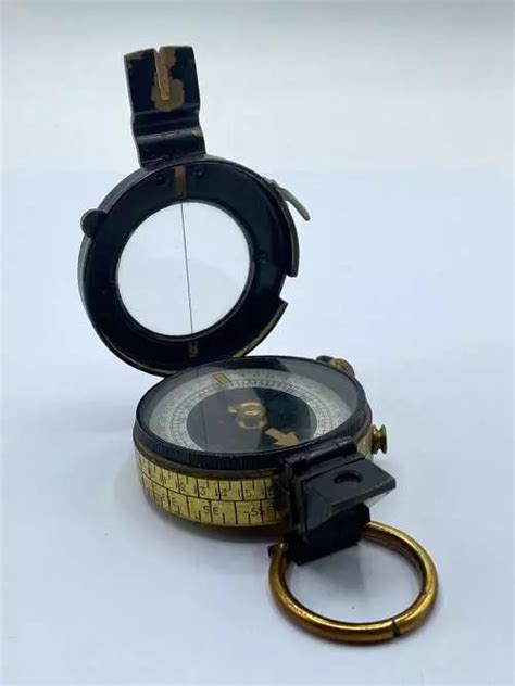 Ww2 Canadian Mkix 1941 Prismatic Marching Compass By Sutton Horsley In