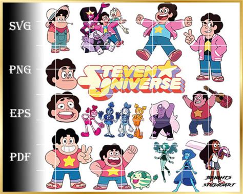 Steven Universe Svg Steven Universe Png Steven Universe Etsy